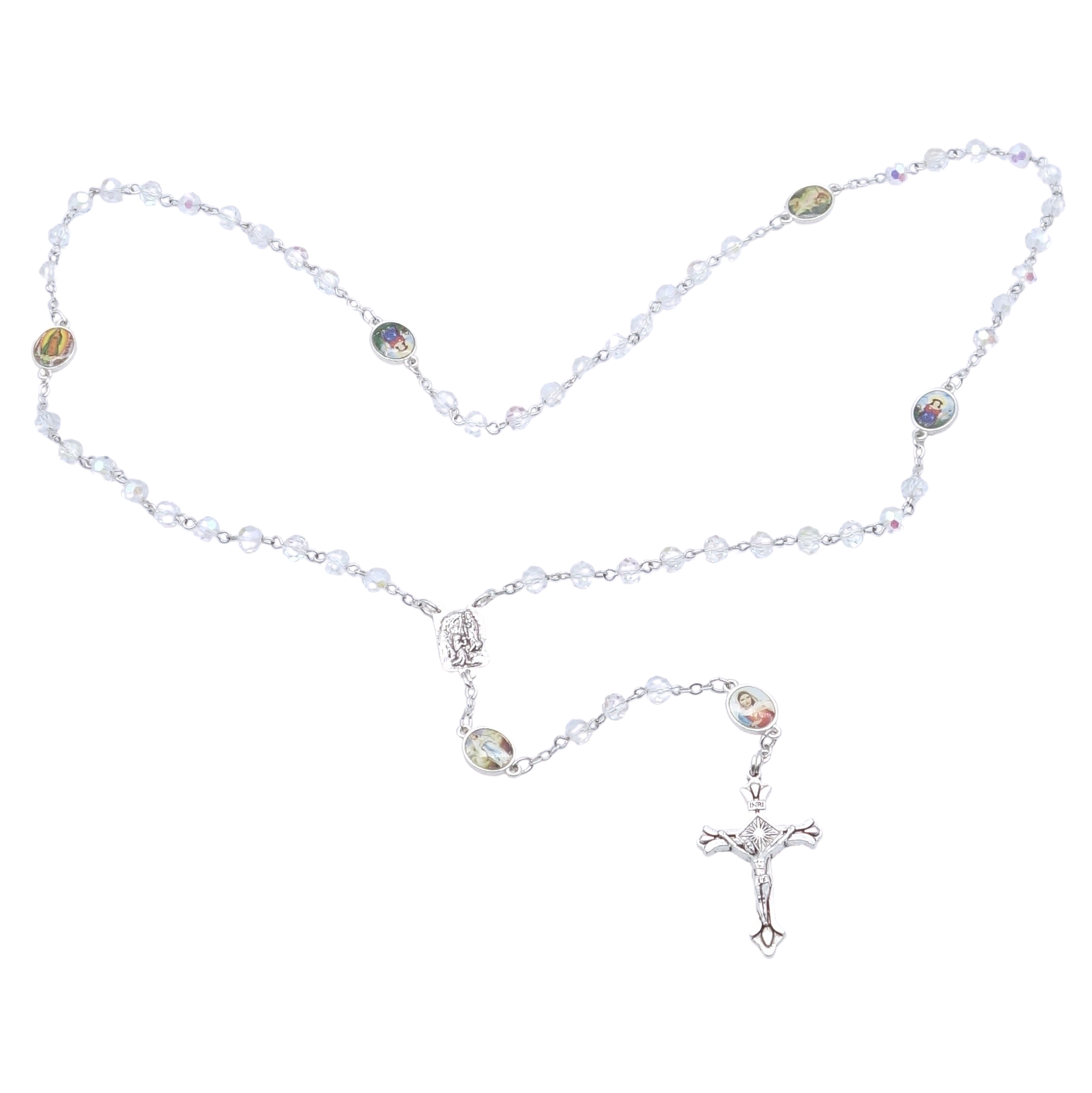 Chapelet verre pater image – B2BSeral